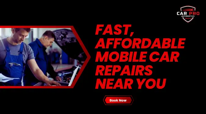 5 Major Car Repairs a Mobile Mechanic Can Handle Smartly